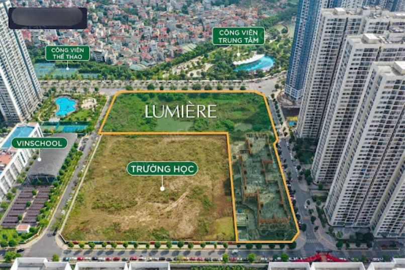 Tiến độ Lumiere Evergreen cập nhật mới nhất tháng 12/2023